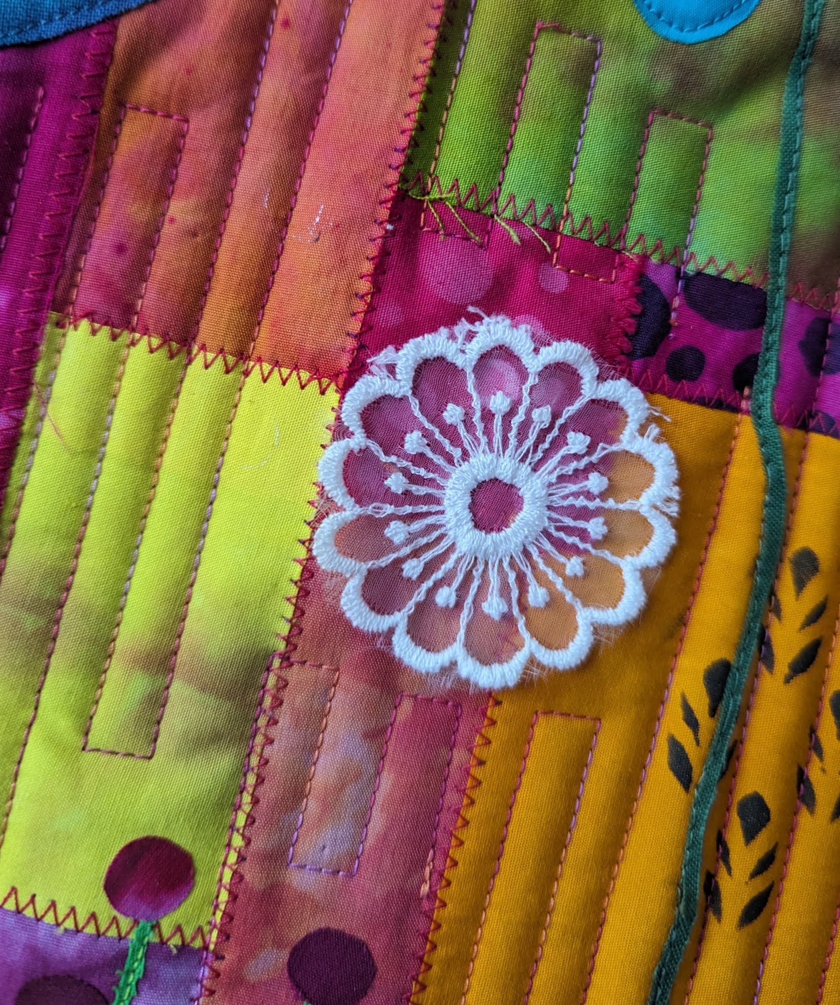 Een vrolijk quiltje – Janny's Hobbylog